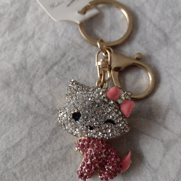 unbranded | Other | Hello Kitty Key Chain Pink With Bling | Poshmark